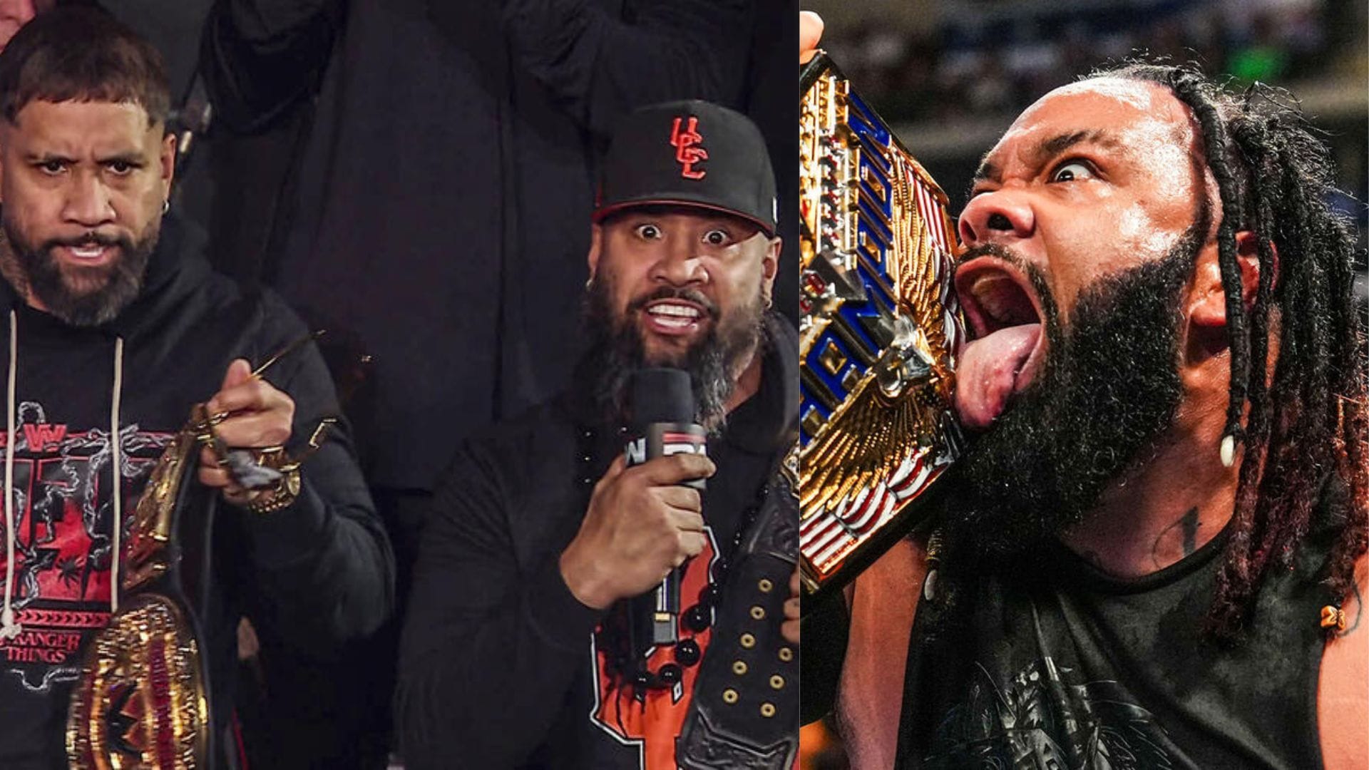 The Usos spotted training with Jacob Fatu and another real-life ...