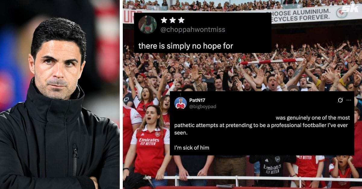 “Pretending to be a professional footballer” - Arsenal fans furious ...