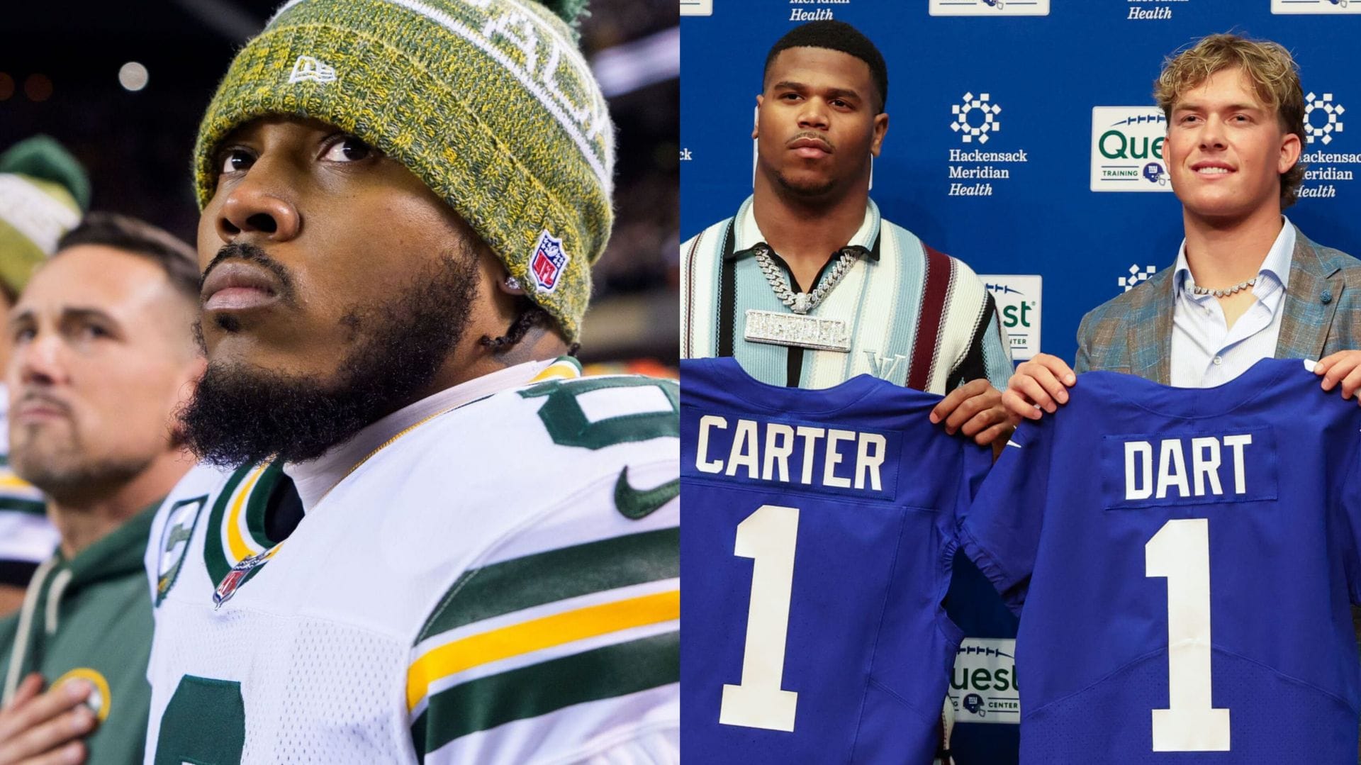 Russell Wilson's ex-teammate rips Abdul Carter for silence on Josh ...