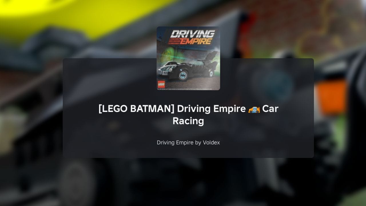 Driving Empire LEGO Batman event guide