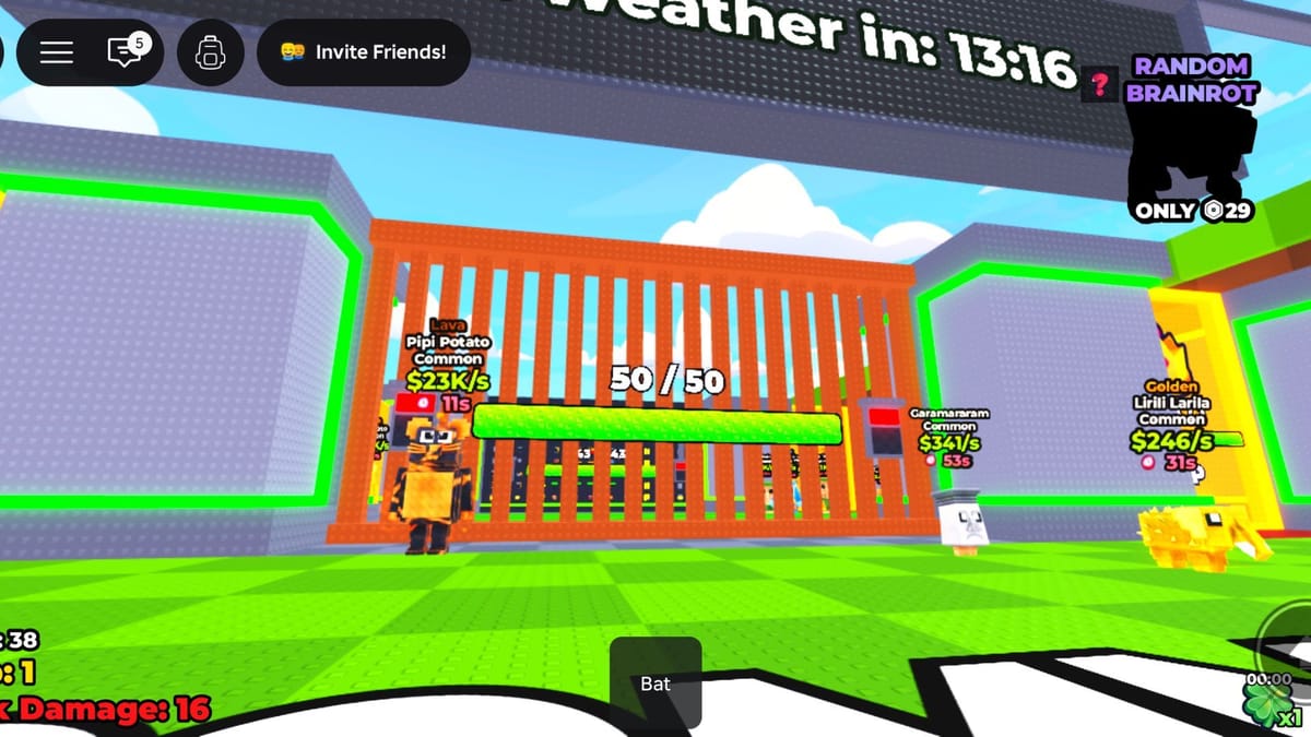 All Brainrots in Hack Vault for Brainrots