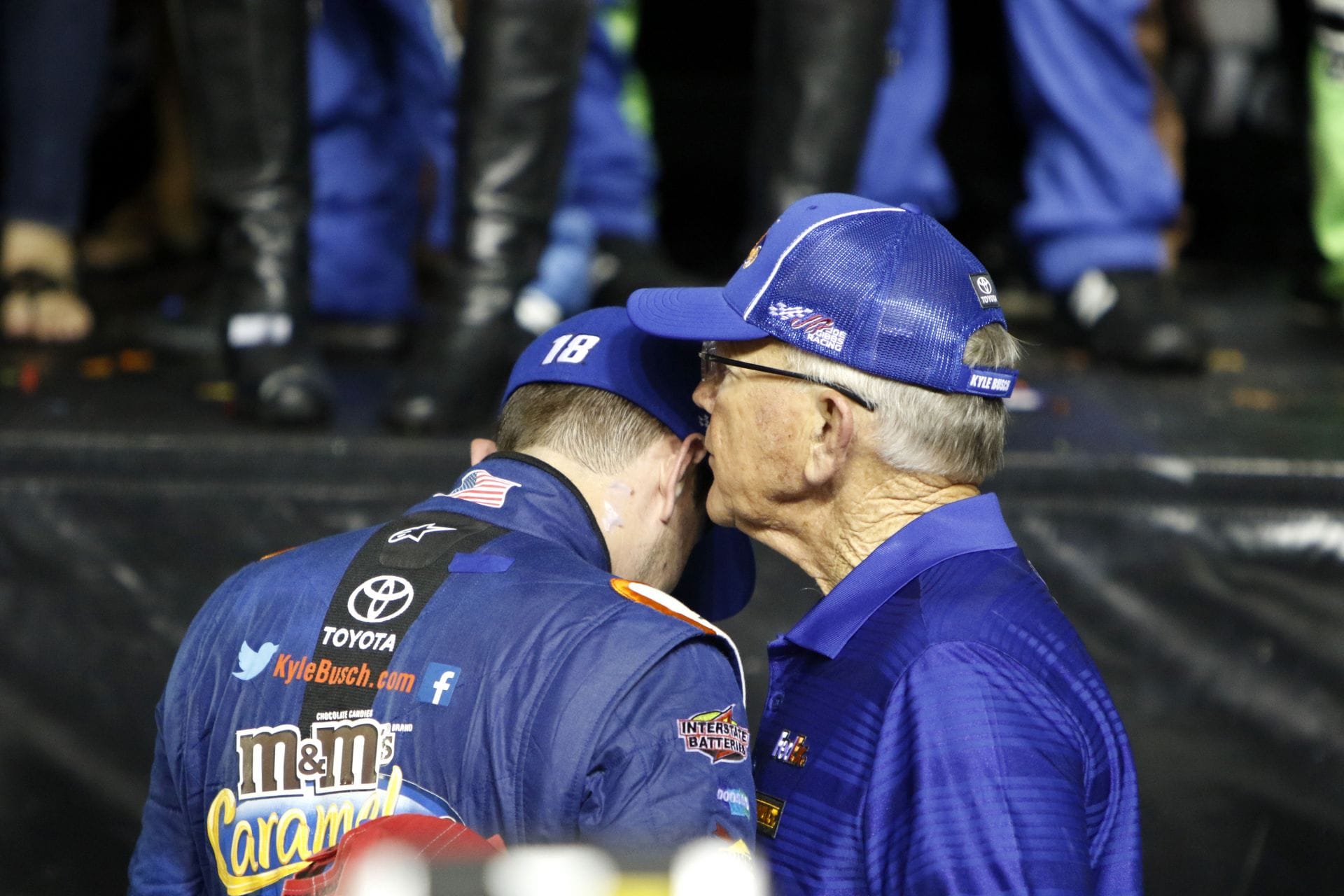 85-year-old Joe Gibbs delivers powerful message in Kyle Busch's memory ...