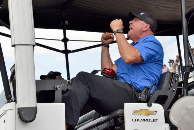 “That was exciting”: Kaulig Racing CEO Chris Rice celebrates massive ...