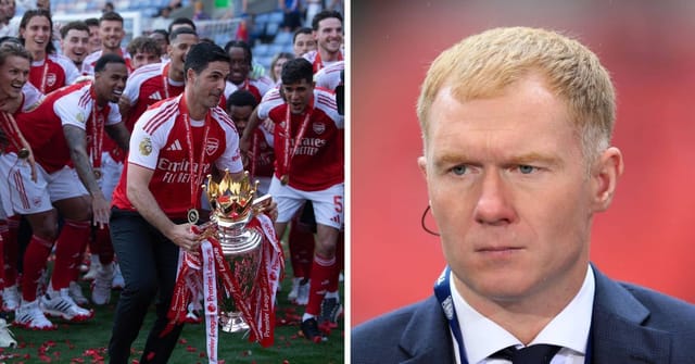"I was a bit harsh" - Paul Scholes goes back on Arsenal criticism after ...