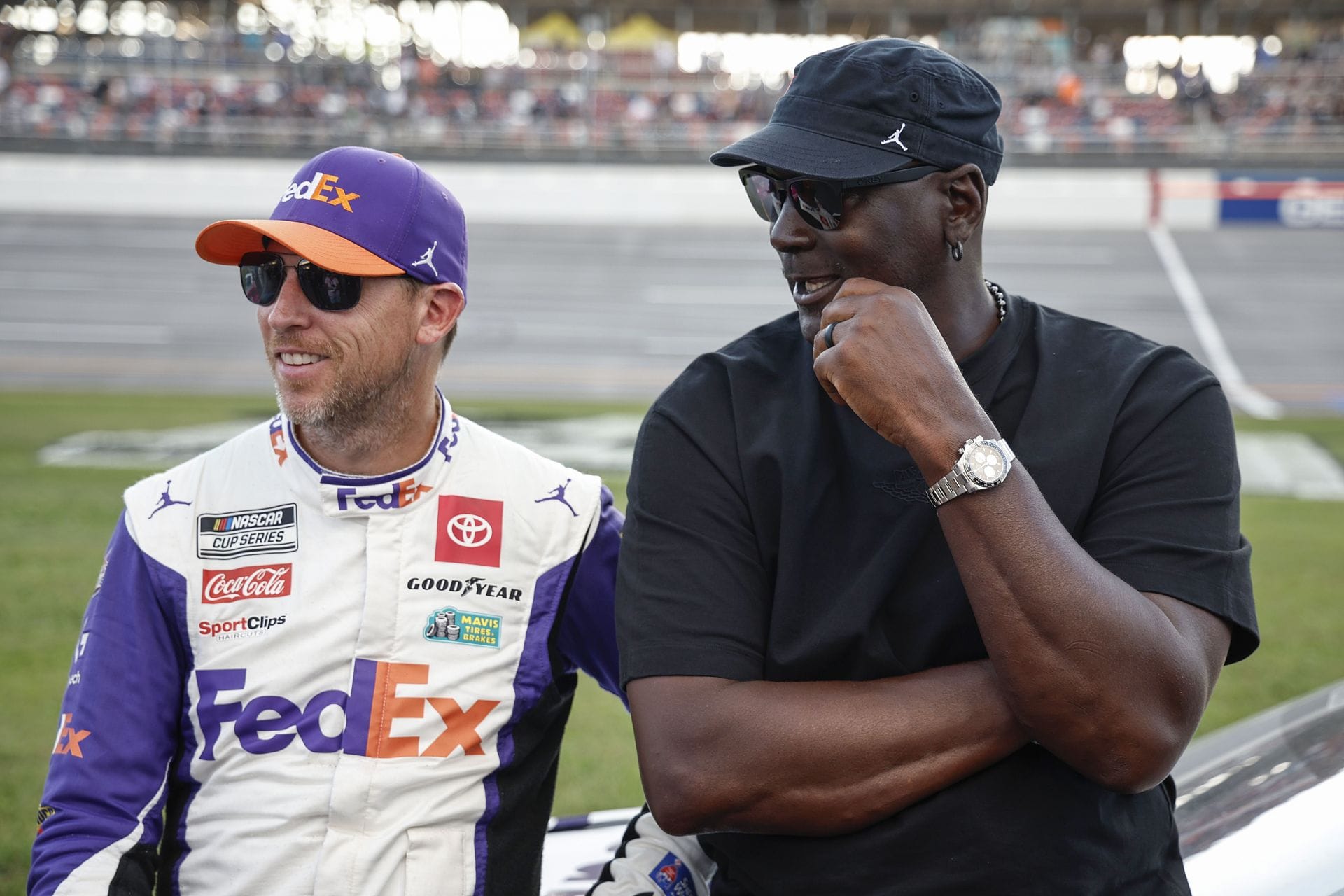 Denny Hamlin makes his feelings clear as 23XI Racing replaces Riley ...