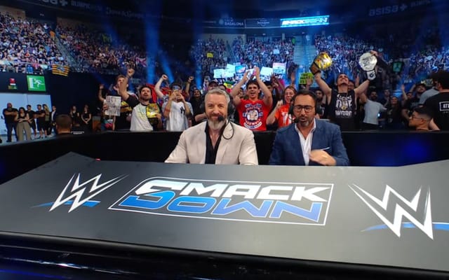 Awkward botch takes place minutes into SmackDown two days before Clash ...
