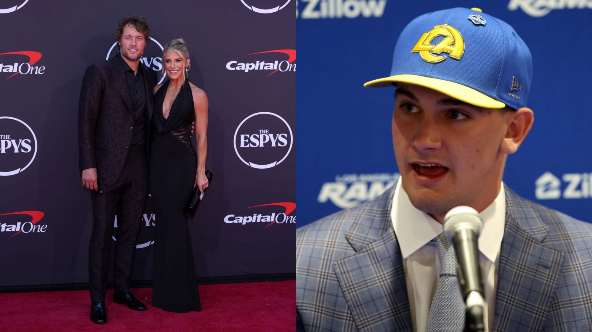 Cowboys throw shade at Matthew Stafford's wife Kelly with sneaky Ty ...