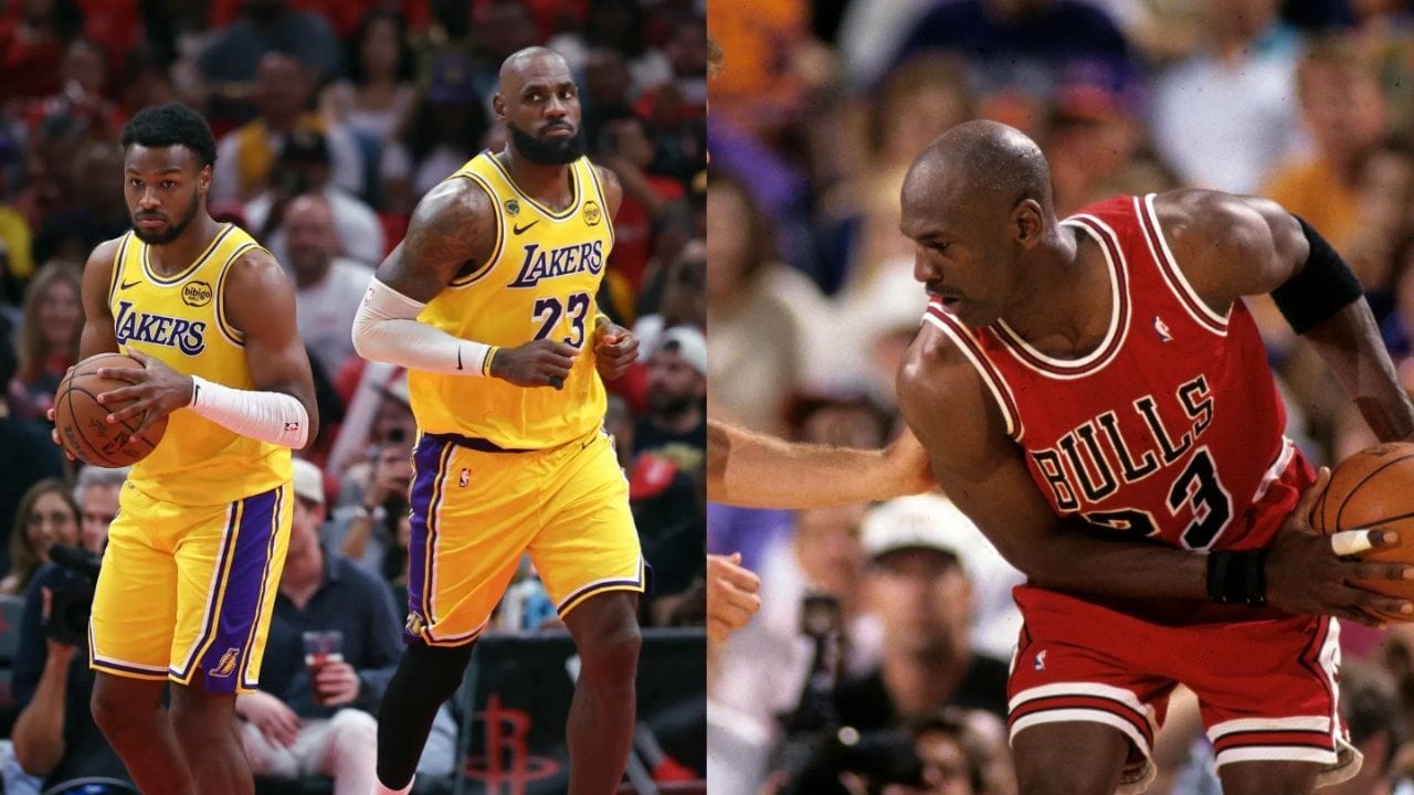 "6 rings in the James family" - Cameron Giles Jokingly Ropes Bronny ...