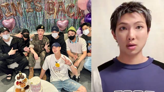 RM: "My family"- Fans emotional as BTS' RM recalls members gathering ...