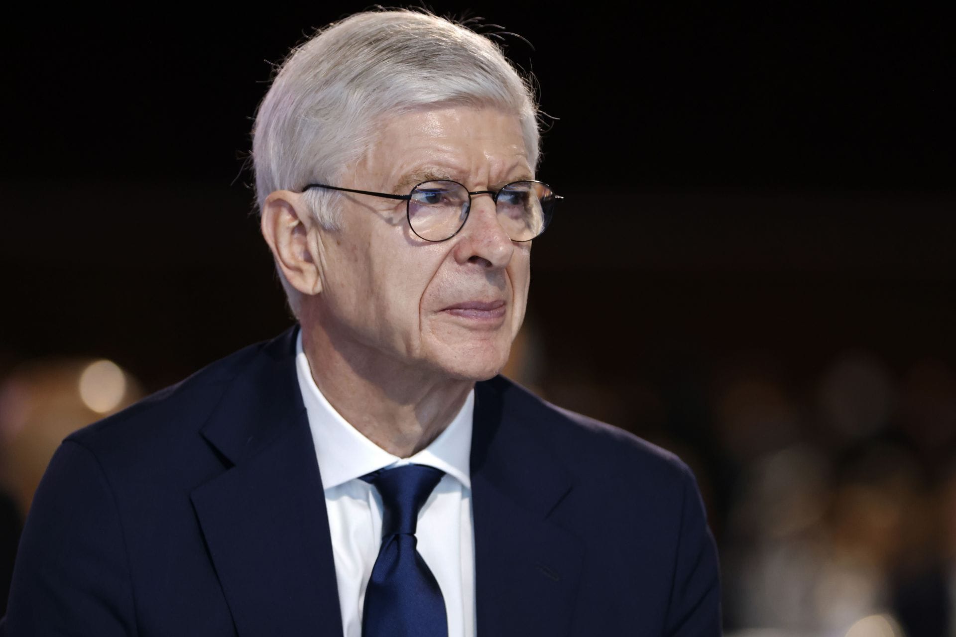 Arsene Wenger reacts as Arsenal win first Premier League title in 22 years