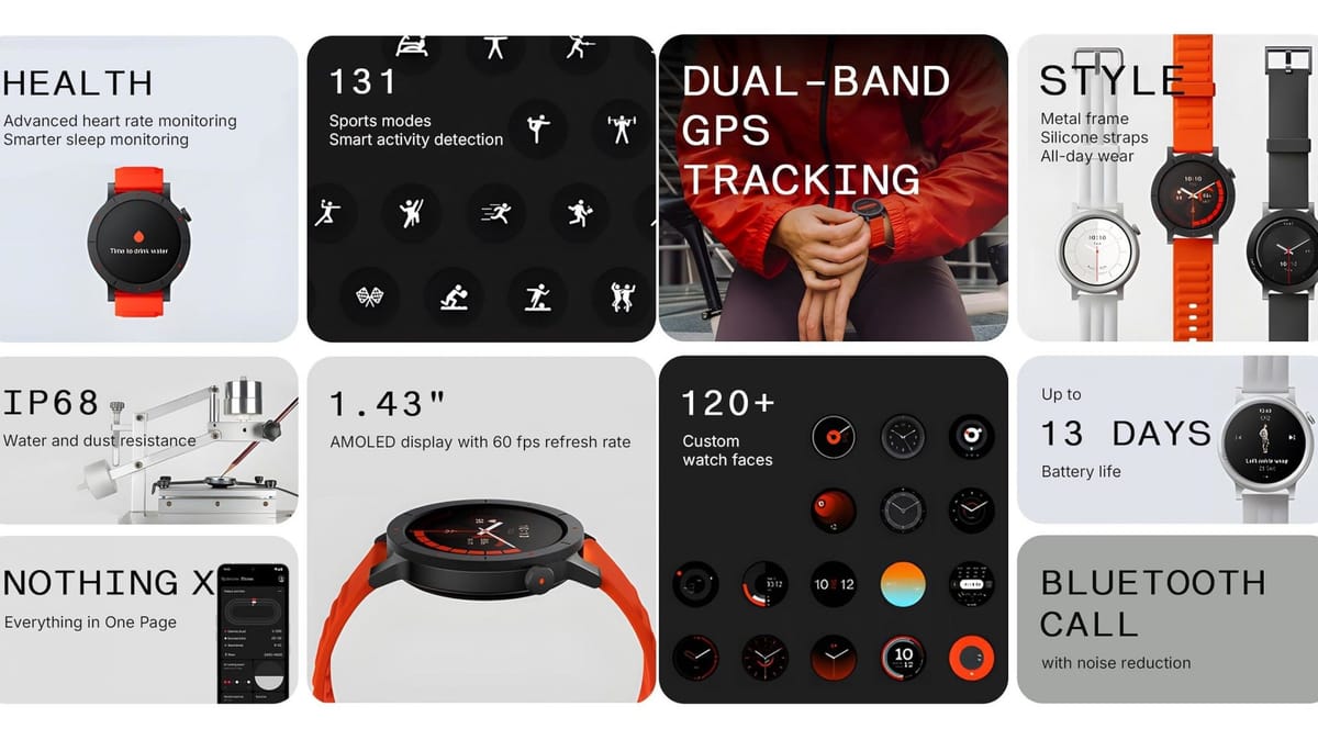 CMF Watch 3 Pro arrives in India: AMOLED display, dual-band GPS, and more