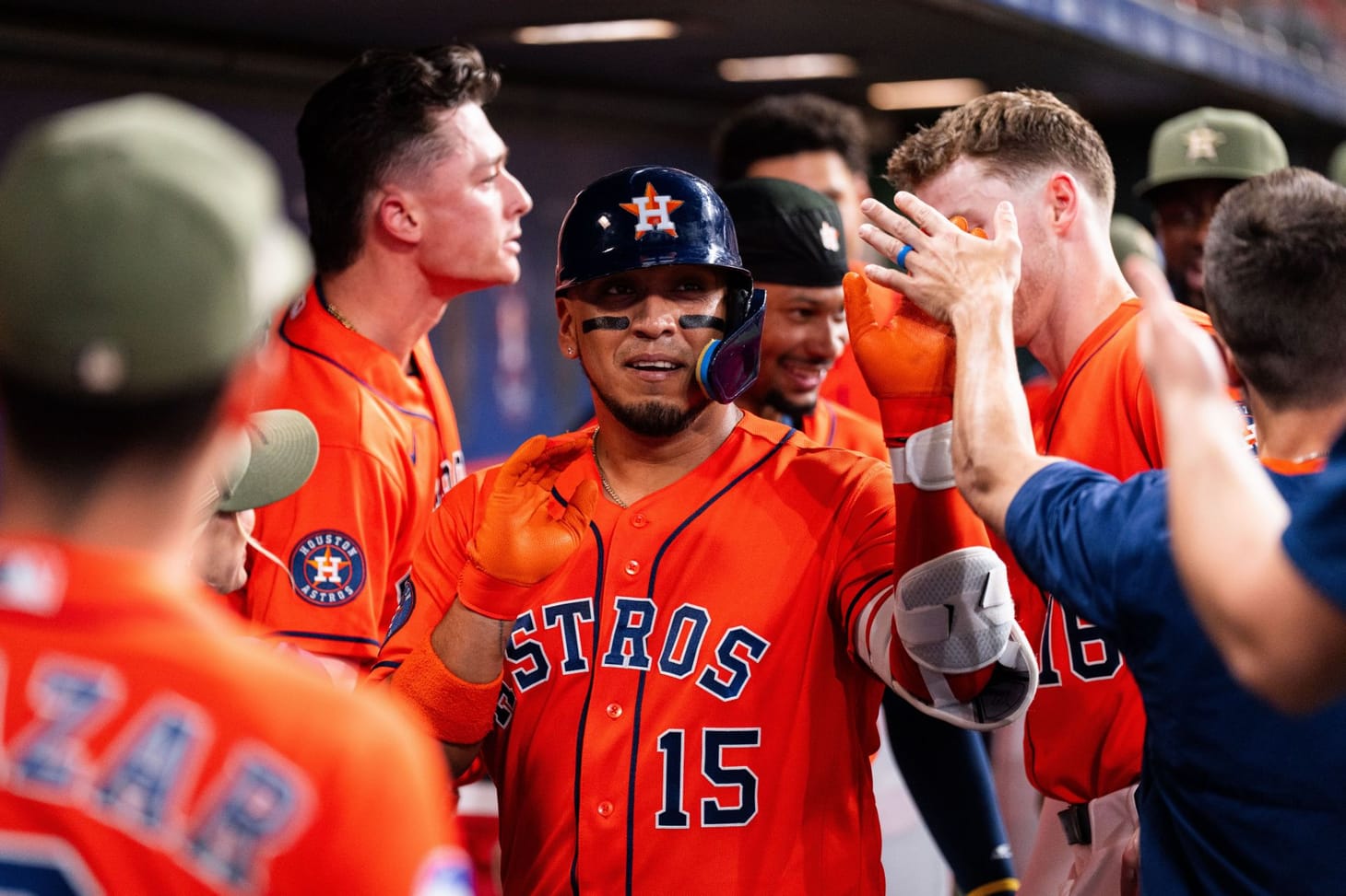 Isaac Paredes' fiancee, Taylor Trammell's wife and more turn heads at ...