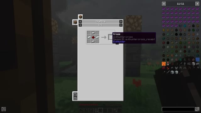 Minecraft Evil Hunter mod guide