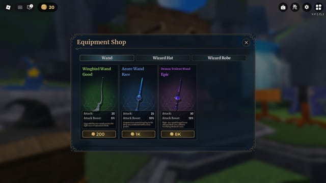 Wizard Alchemy Wands guide