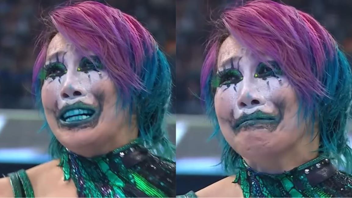 "She was about to cry" - WWE star worried about Asuka