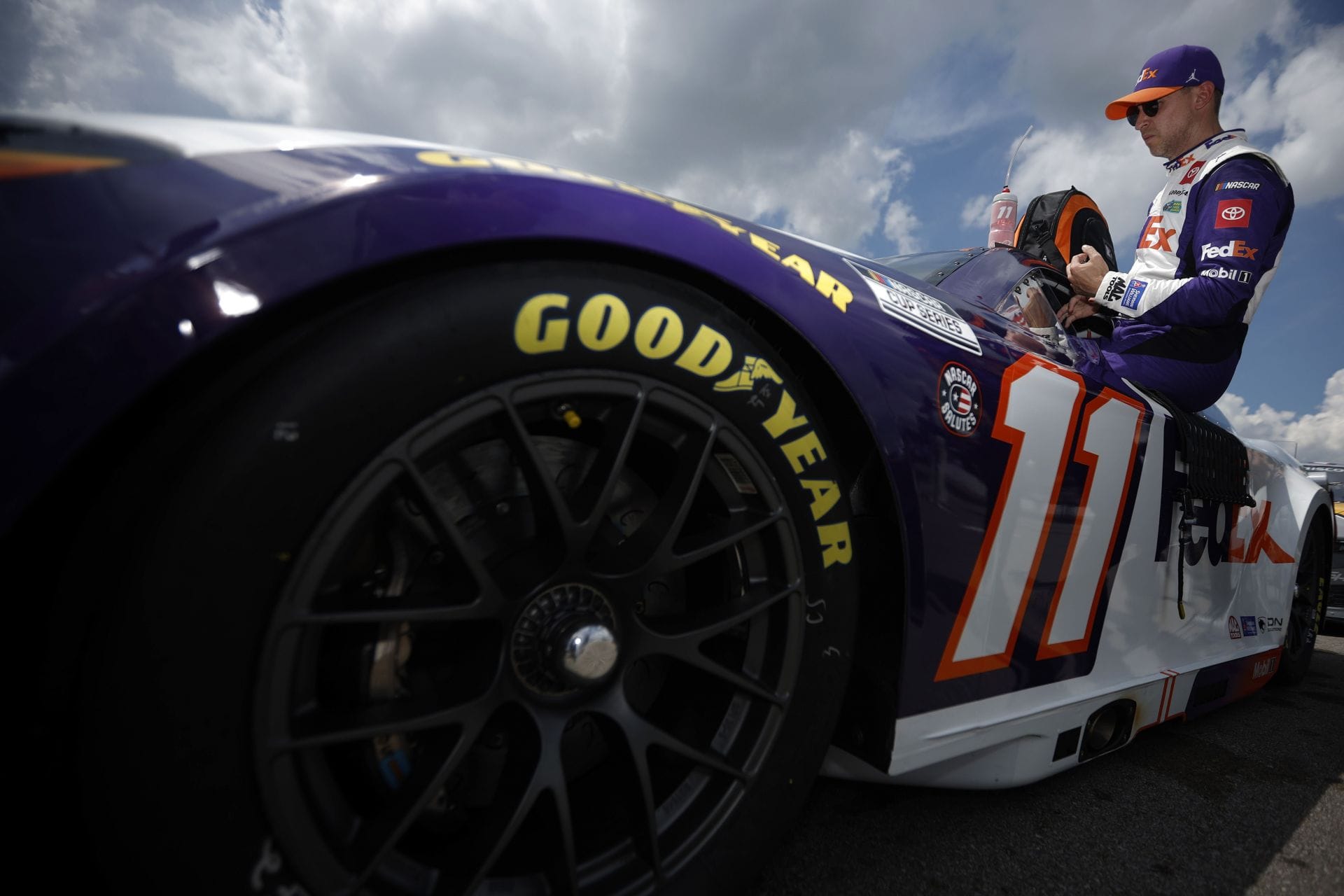 Denny Hamlin acknowledges NASCAR tire supplier’s move that improved ...