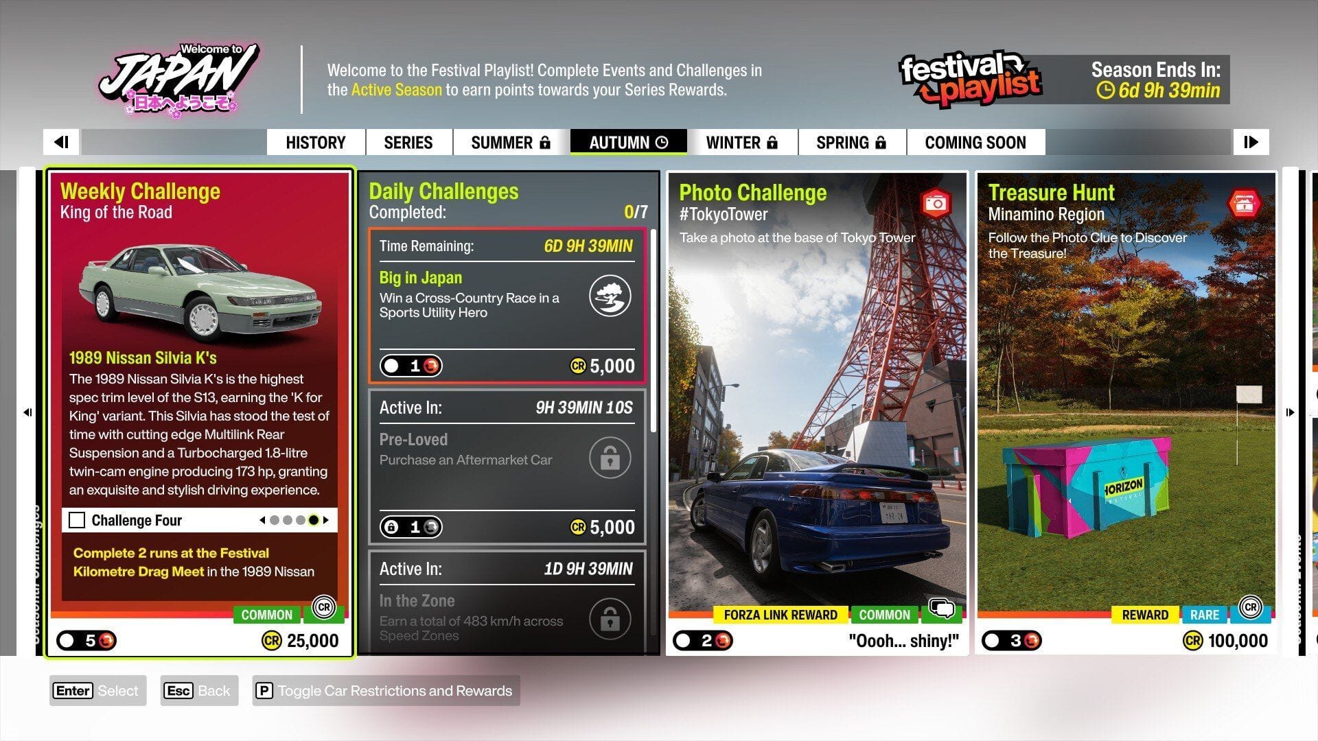 How to complete King of the Road Weekly Challenge in Forza Horizon 6