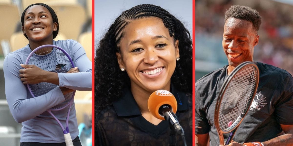 Naomi Osaka brings Coco Gauff, Taylor Townsend, Gaël Monfils together ...