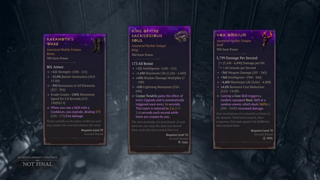 Diablo 4 Season 14 release date and features: SSF, All Uniques Mythic ...