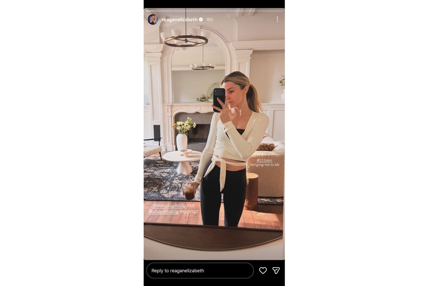 PICTURE: Alex Bregman's wife Reagan rocks Monday Body wrap top with ...