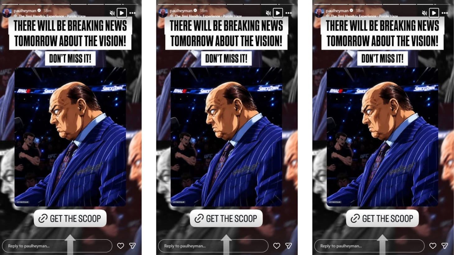 BREAKING: Paul Heyman Drops Blockbuster Tease For The Vision After SNME