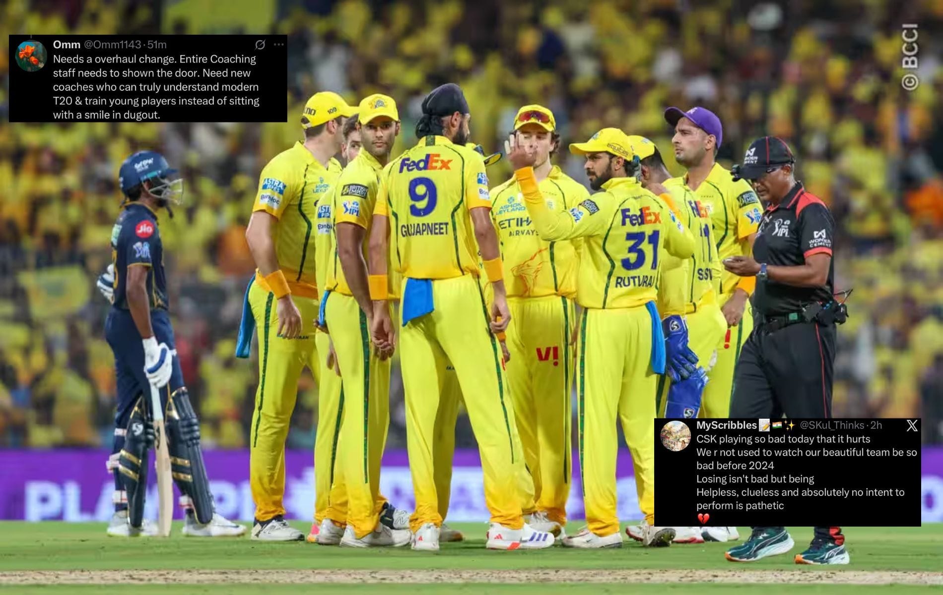 "Emotions are being taken for granted" - Fans react as CSK are ...