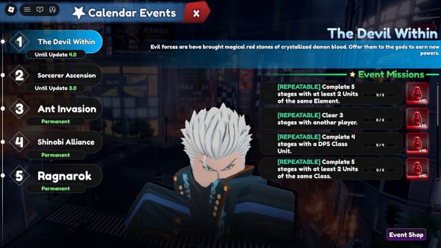 Universal Tower Defense X Devil Within Event guide