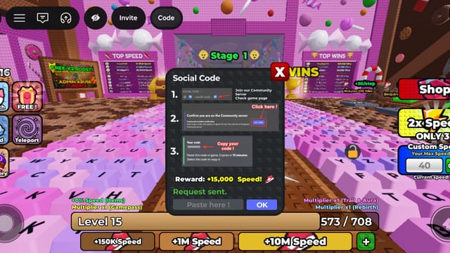 +1 Speed Keyboard Escape codes