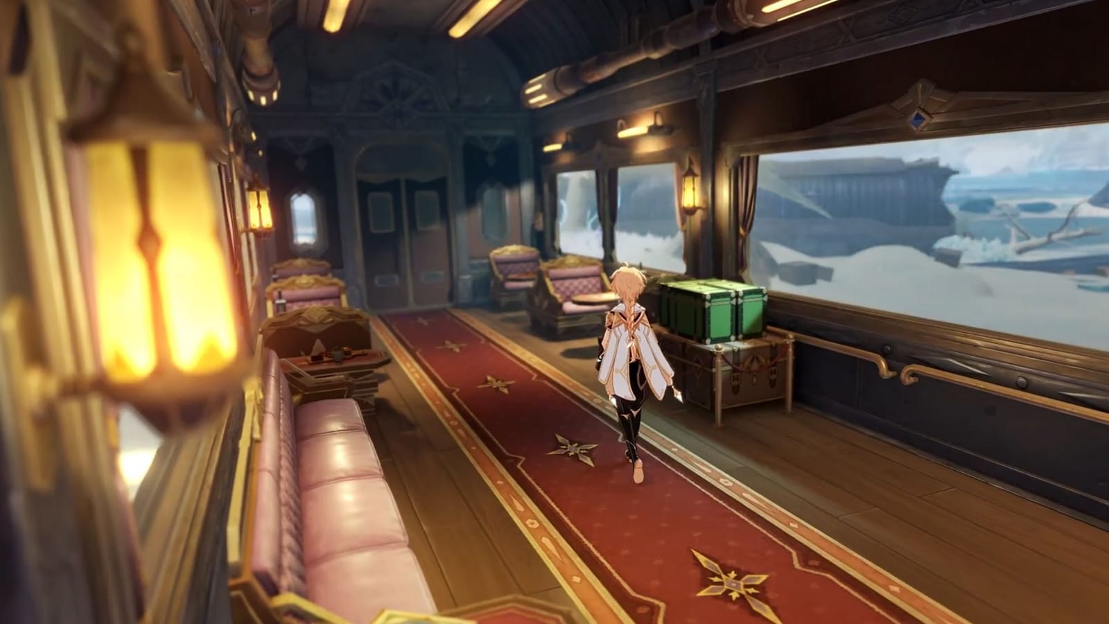 Genshin Impact Snezhnaya teaser reveals Cryo traveler, new outfit, and more