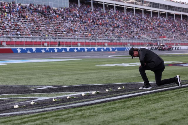 Watch: Kurt Busch honors late brother Kyle Busch with emotional pre ...