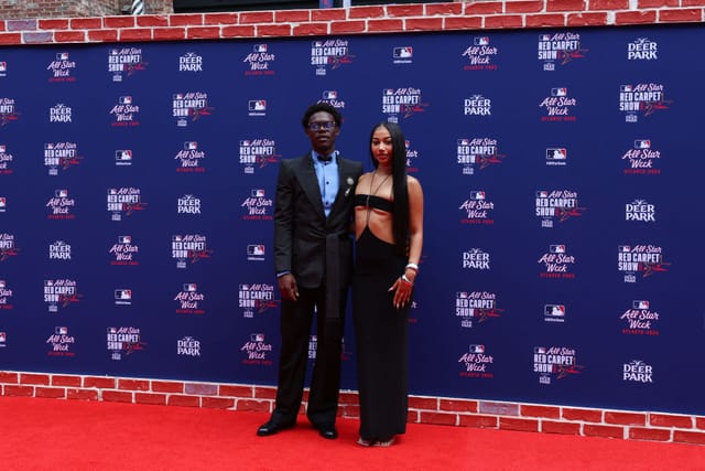 Jazz Chisholm Jr.'s fiancee Ahna Mac lights up runway in mosaic ...