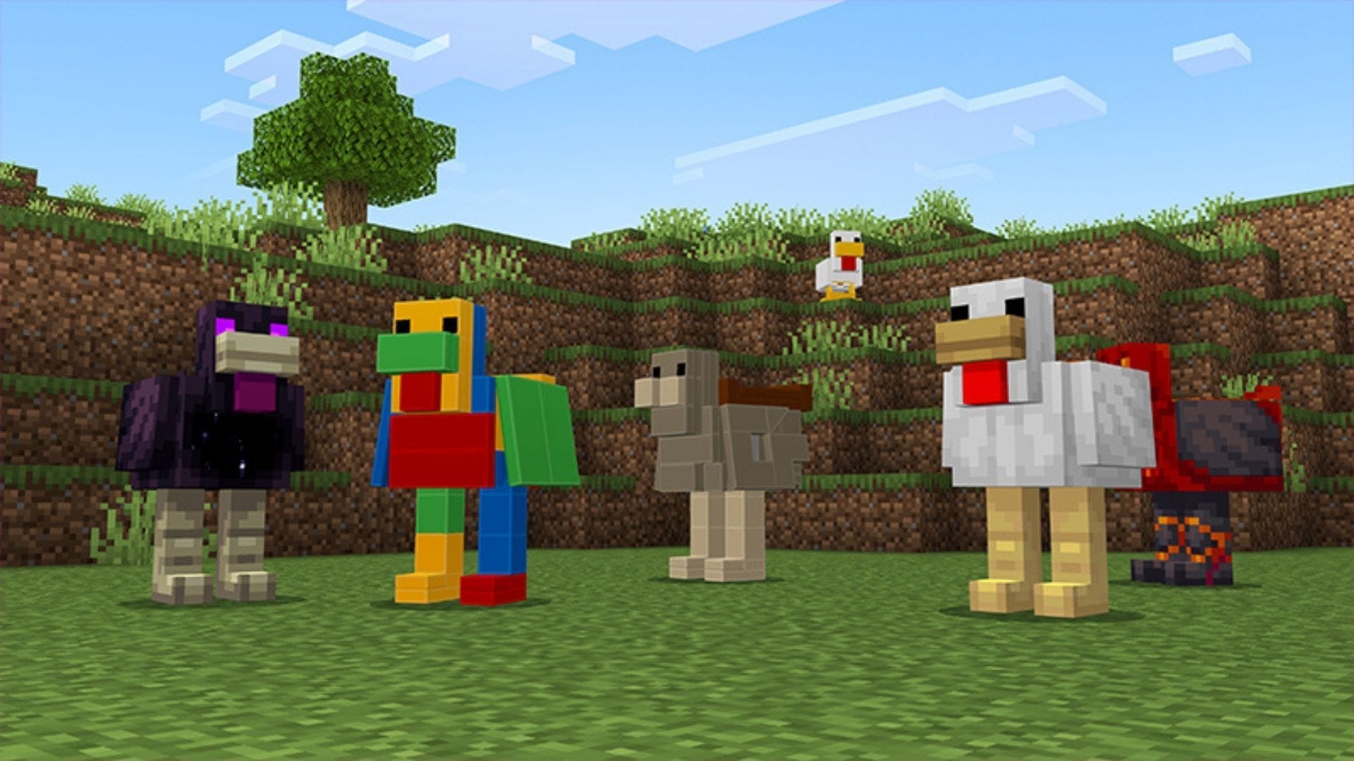 How to get free Minecraft Chicken Mounts add-on