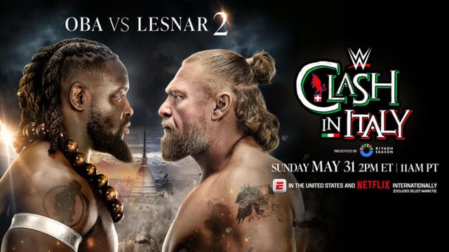 What time does WWE Clash in Italy 2026 start? Where to watch Brock ...