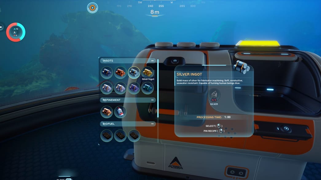 How to make ingots in Subnautica 2: Titanium Ingot, Copper Ingot, and more