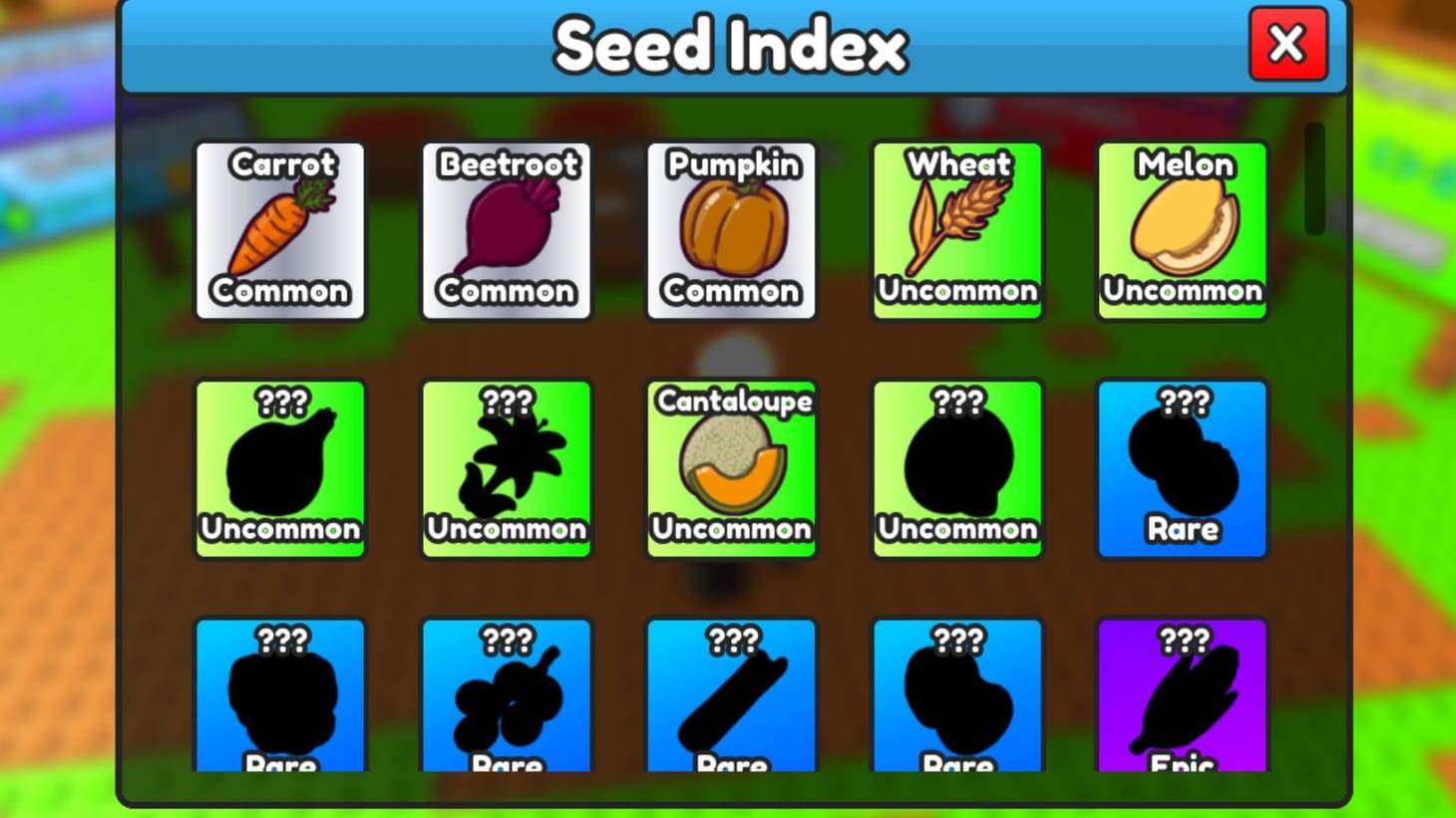 Every seed in Build a Ring Farm: Price, acquisition, and more
