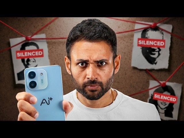Mrwhosetheboss-AI+ phone controversy explained
