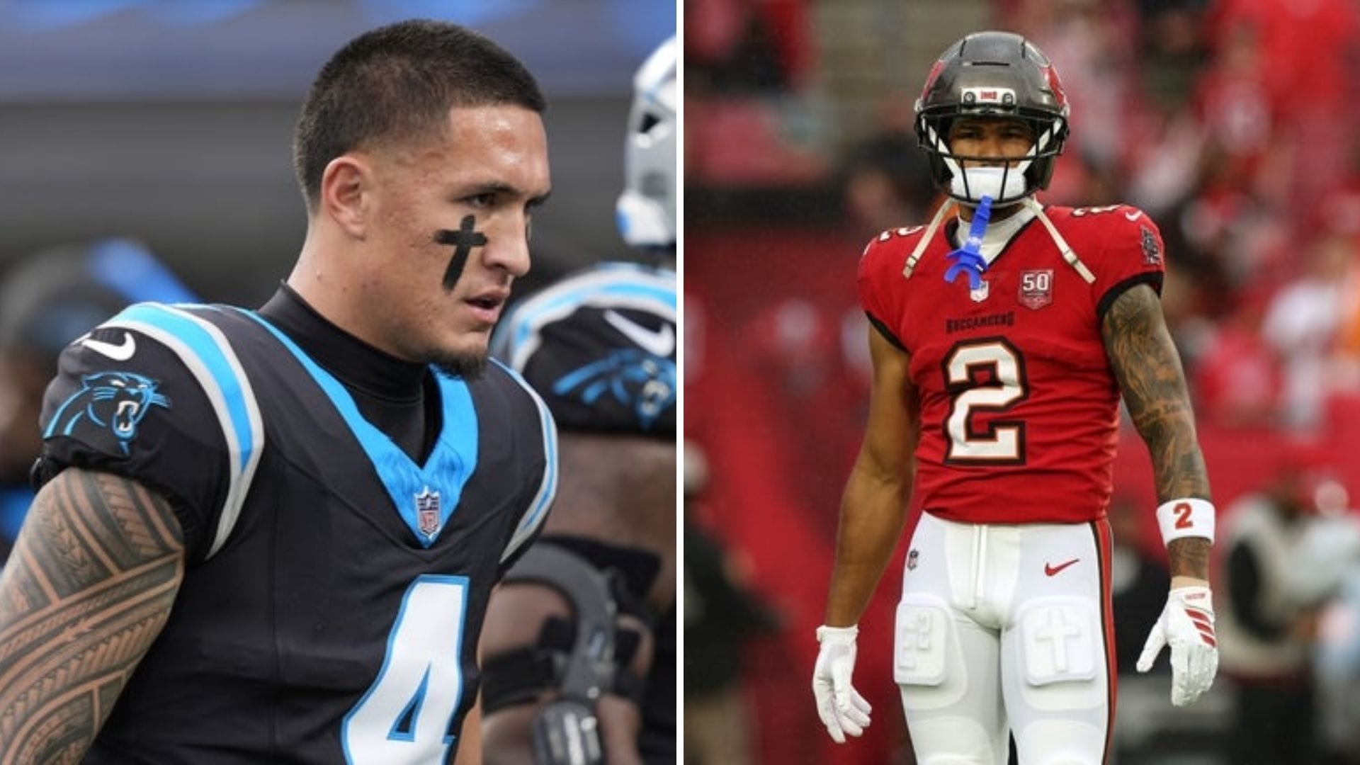 Bucs WR Emeka Egbuka gets honest about rivalry with Tetairoa McMillan ...