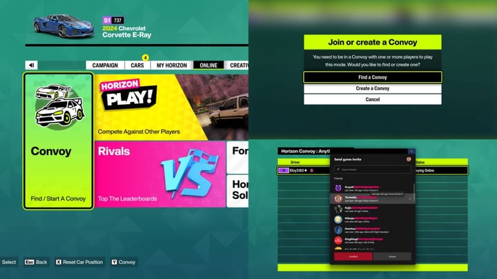 Forza Horizon 6 convoy guide
