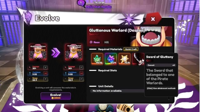 Universal Tower Defense X Gluttonous Warlord (Big Mom) guide