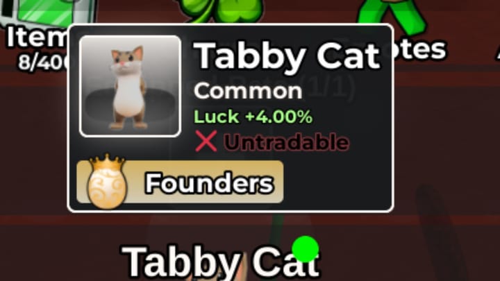 How to get Tabby Cat pet in Fish It