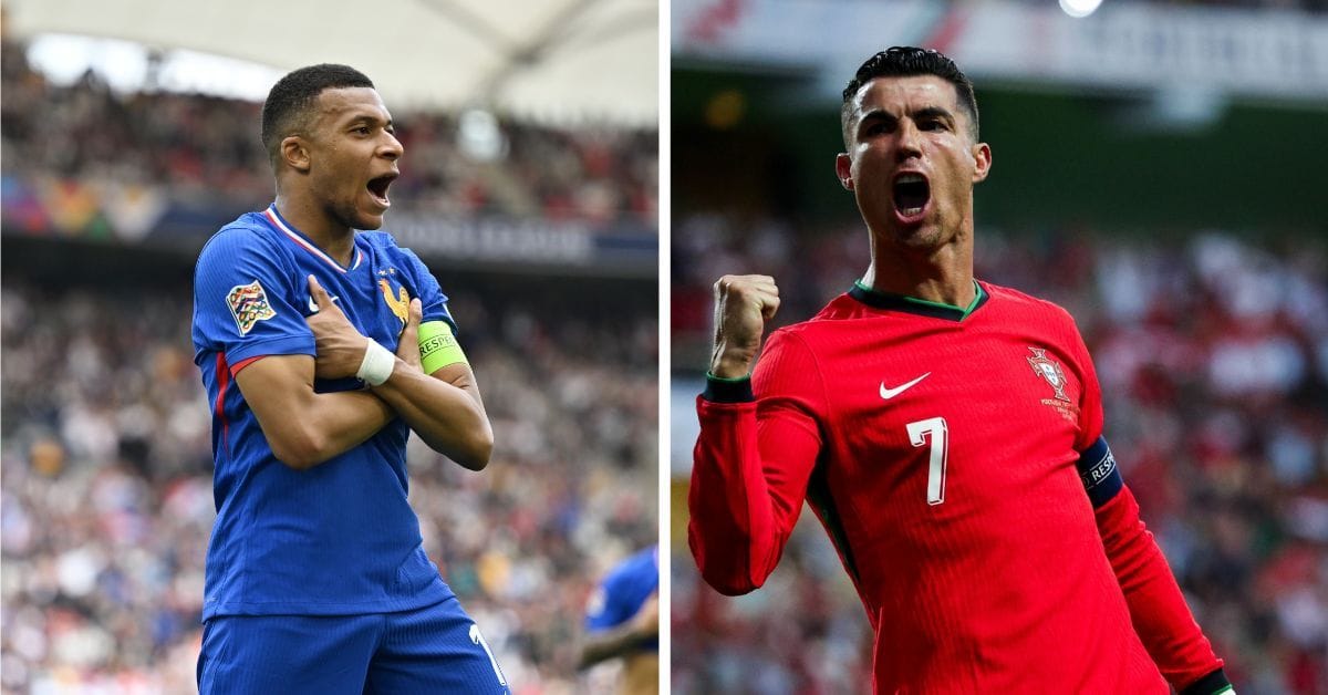 Cristiano Ronaldo and Kylian Mbappe engage in cheeky social media ...