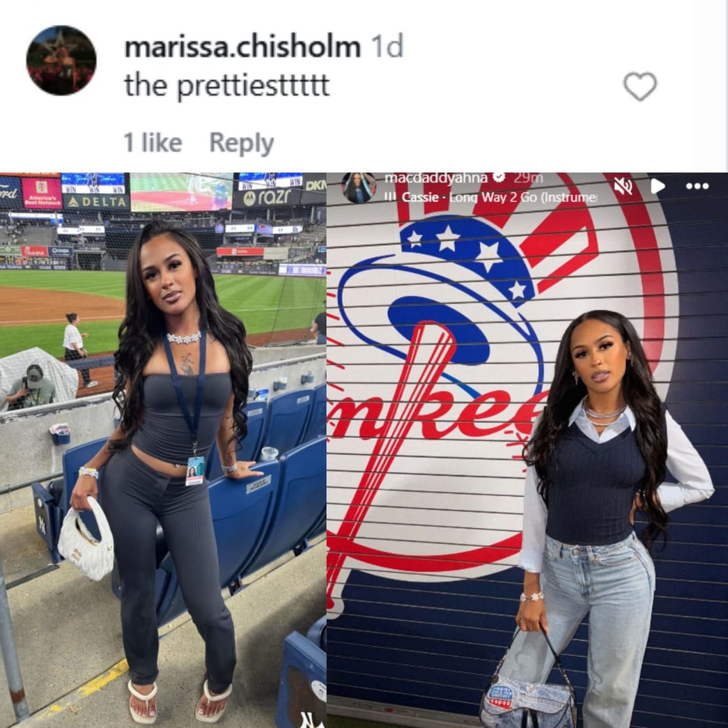 "The prettiest" - Jazz Chisholm Jr.'s sister reacts to his fiancée Ahna ...