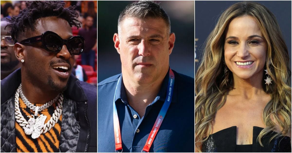Antonio Brown mocks Mike Vrabel & Patriots with viral JP Morgan exec ...