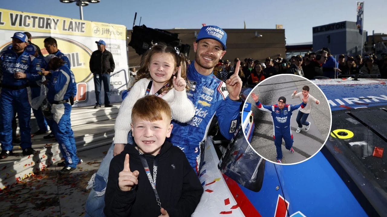 "Brexton got a good laugh out of it": Kyle Larson explains the deeply ...