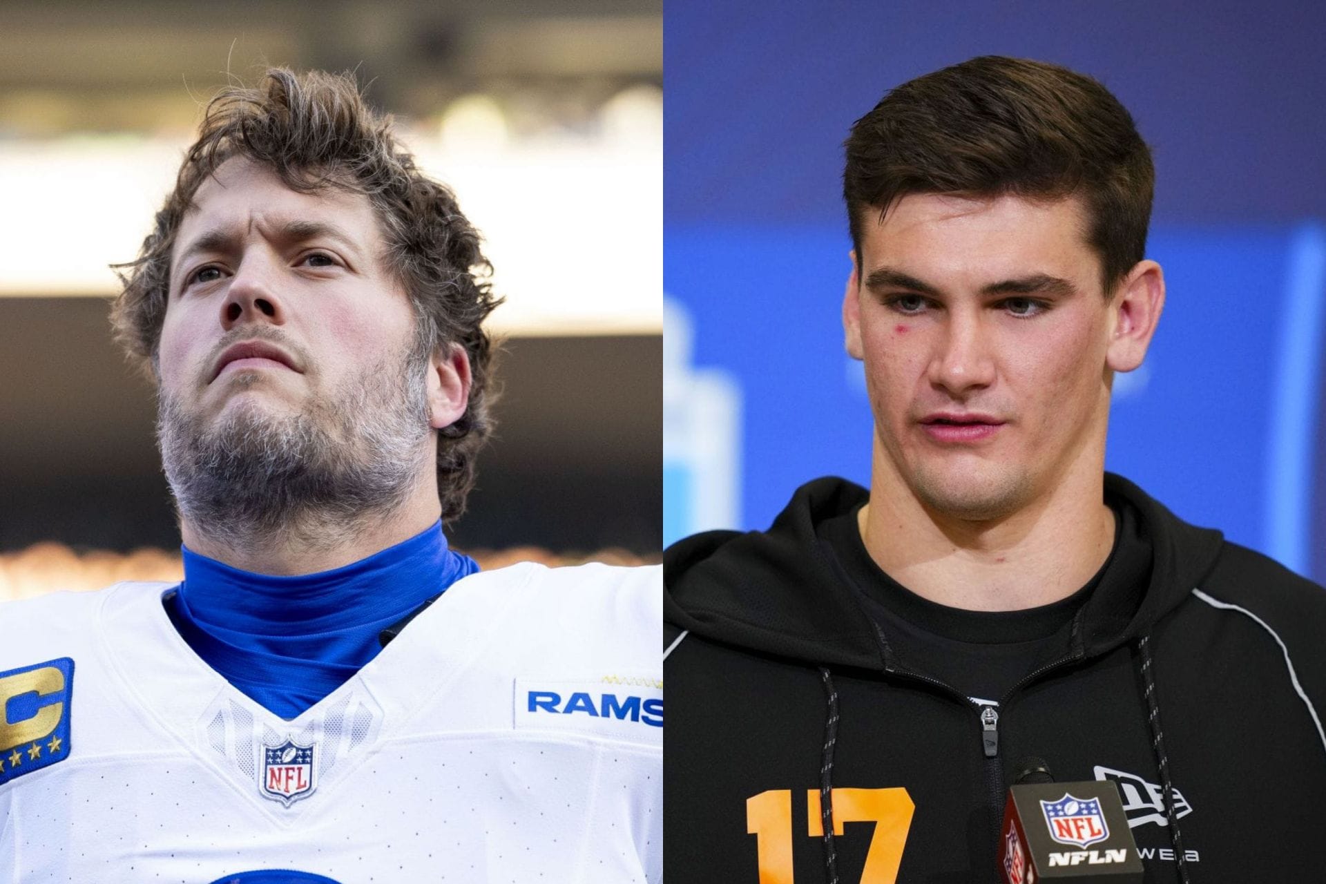Matthew Stafford hilariously trolls Rams rookie Ty Simpson with cheeky ...