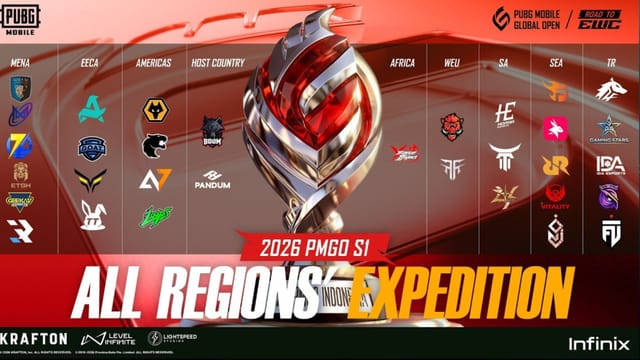 How to watch PUBG Mobile Global Open (PMGO) 2026 Season 1