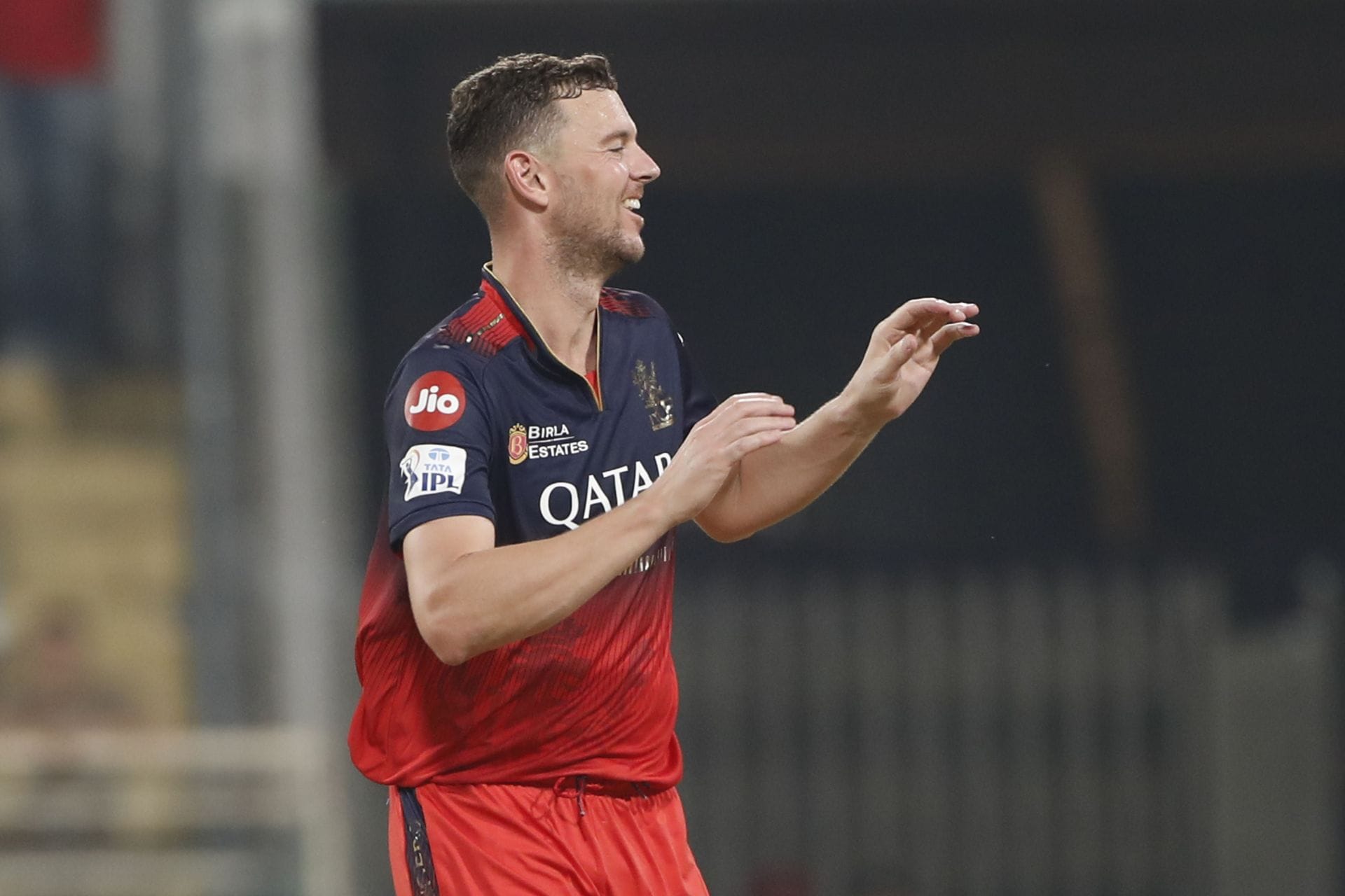 Josh Hazlewood removes Shubman Gill for 10 after being smashed for ...