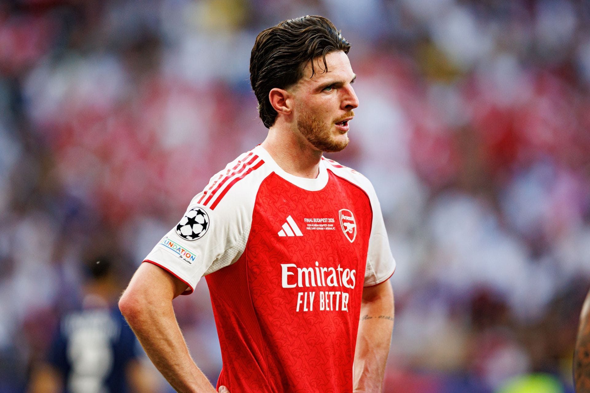 Declan Rice fires warning to rivals in Arsenal trophy parade