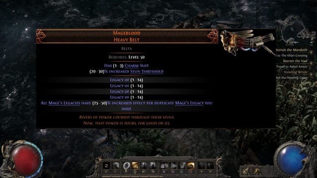 Path of Exile 2 Mageblood: Affixes, build usage, and possible drop ...