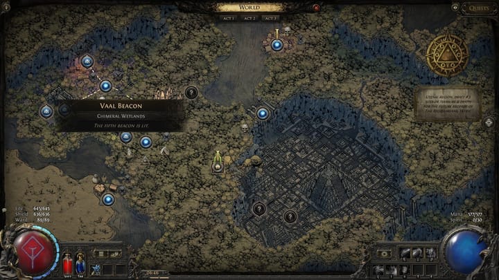 How to complete Ancient Beacons quest in Path of Exile 2